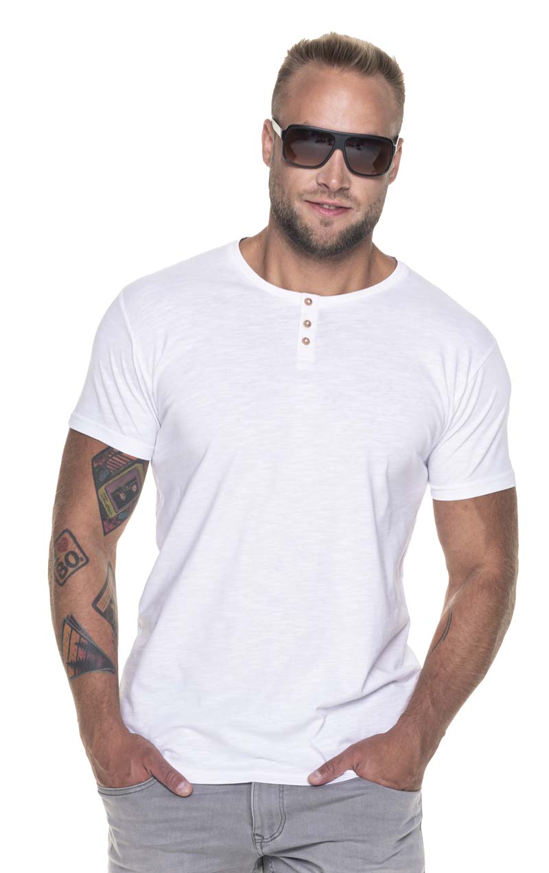 T-shirt Crimson Cut Button | Koszulki, Crimson Cut